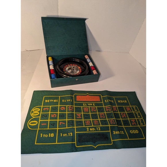 H. Baron Co. | Games | Vintage H Baron Co Club Roulette Bakelite ...